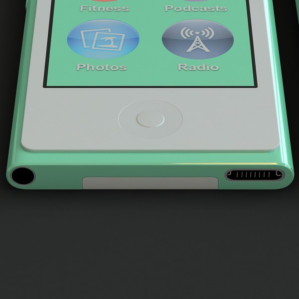 3ds max green ipod nano