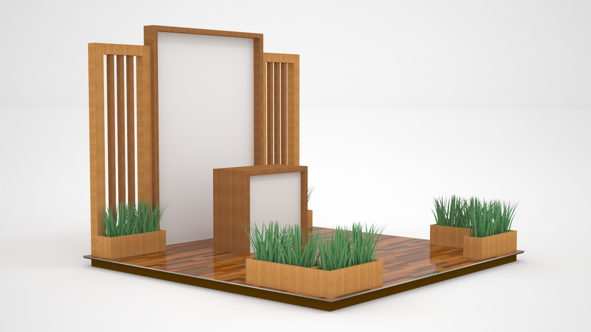 Stand Booth 3x3 Model - TurboSquid 1576680