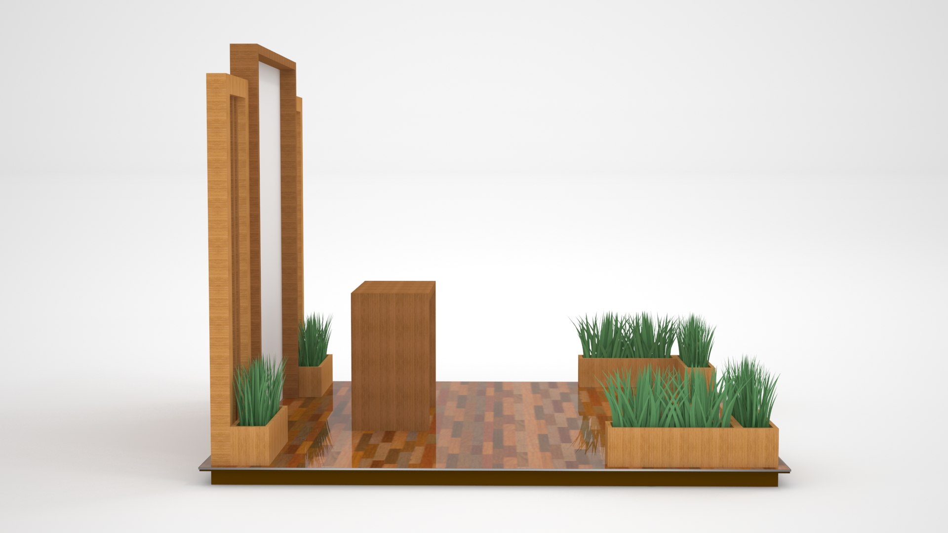 Stand Booth 3x3 Model - TurboSquid 1576680
