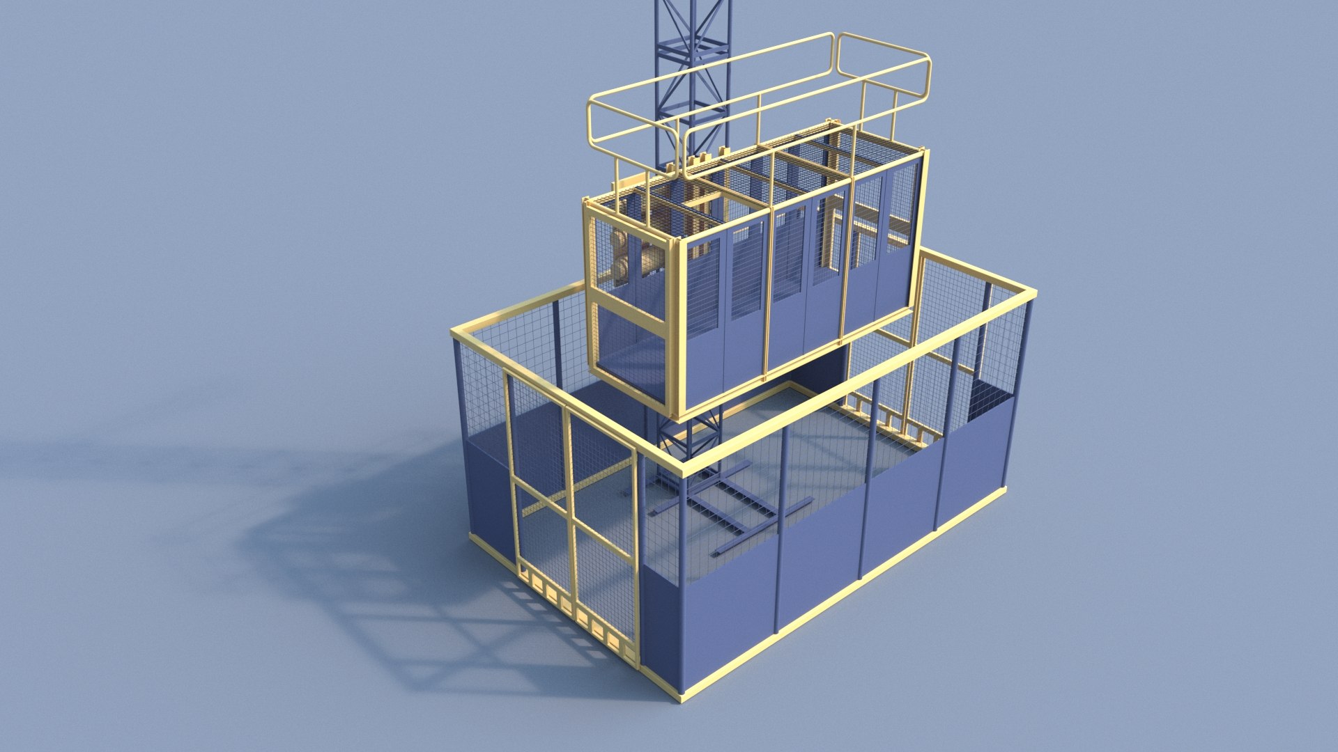 Hoist Construction 3D Model - TurboSquid 1375181