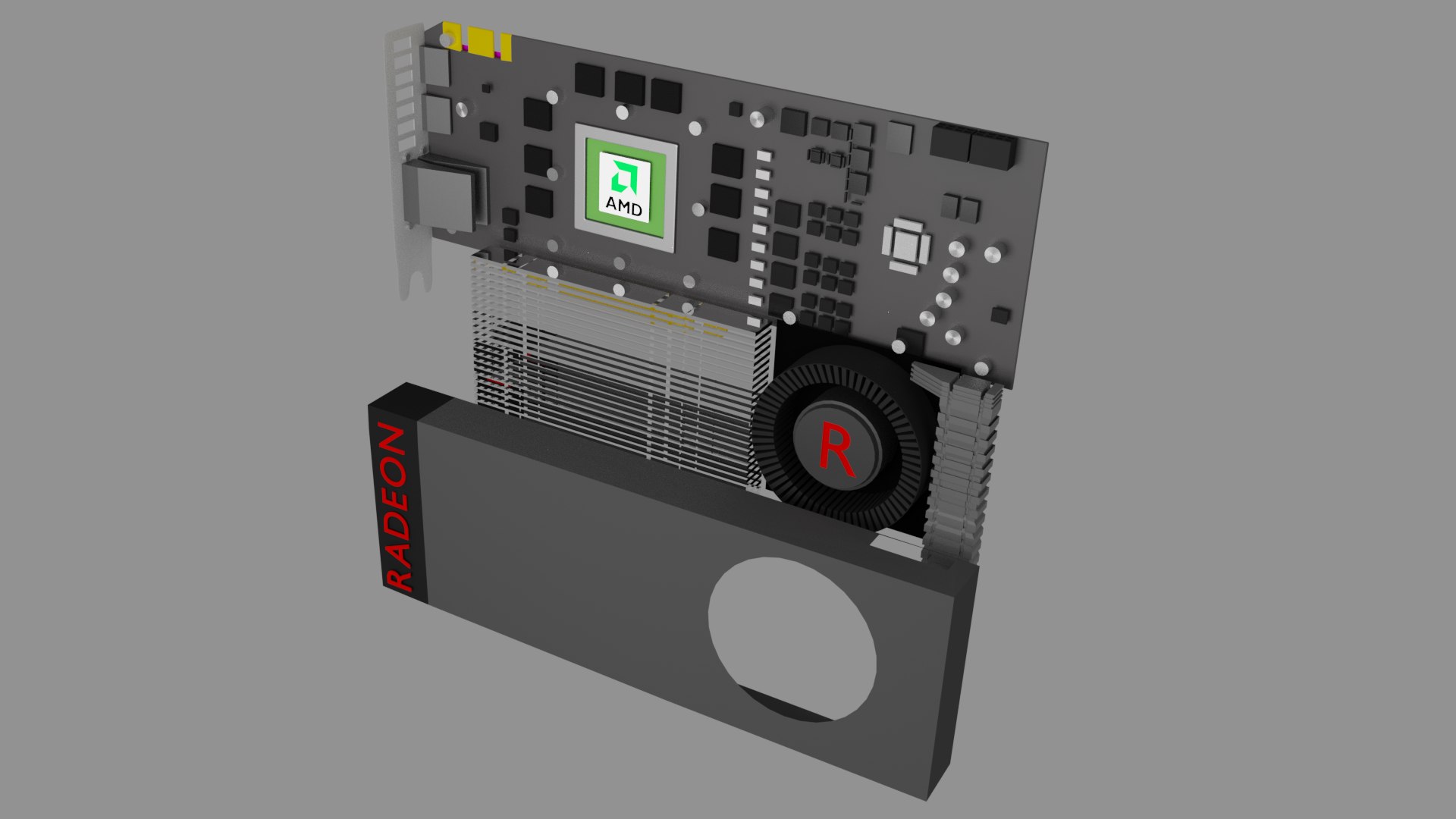 3D Amd Gpu - TurboSquid 1220329
