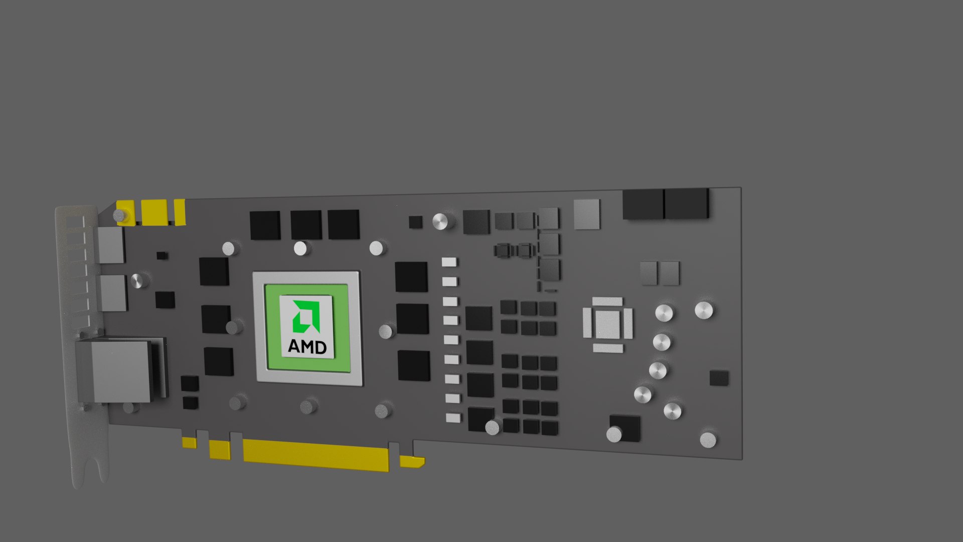 3D Amd Gpu - TurboSquid 1220329