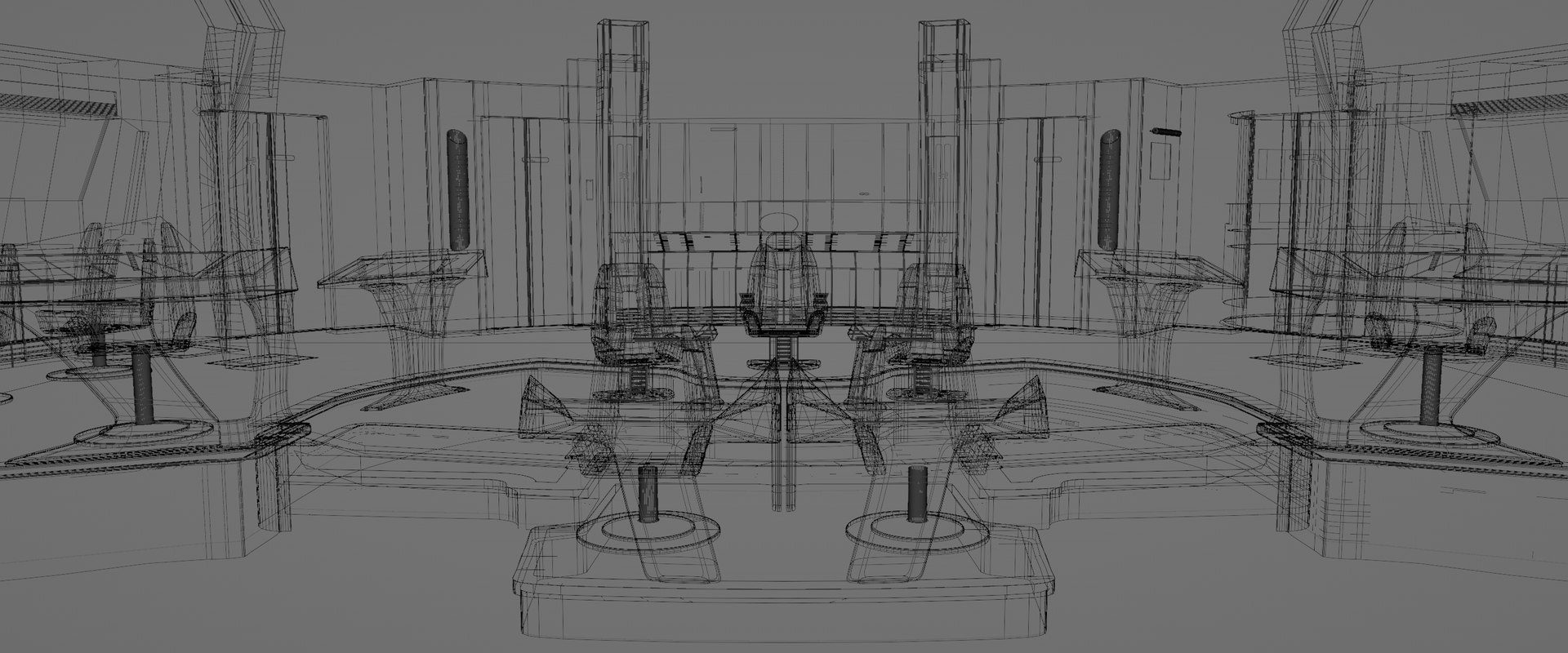 Star Trek Enterprise-E NCC-1701-E Bridge 3D - TurboSquid 2046111