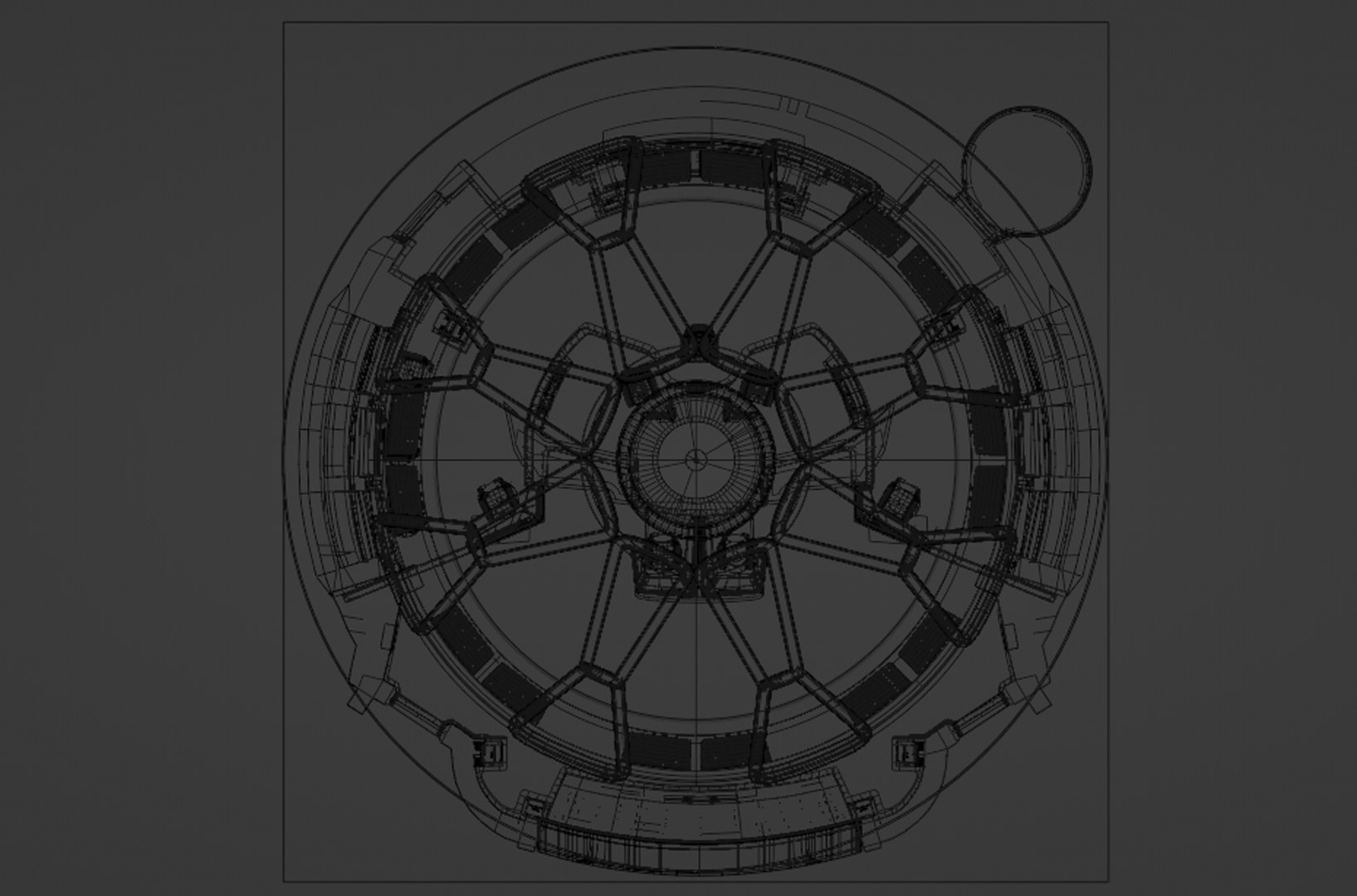 Star Trek Enterprise-E NCC-1701-E Bridge 3D - TurboSquid 2046111