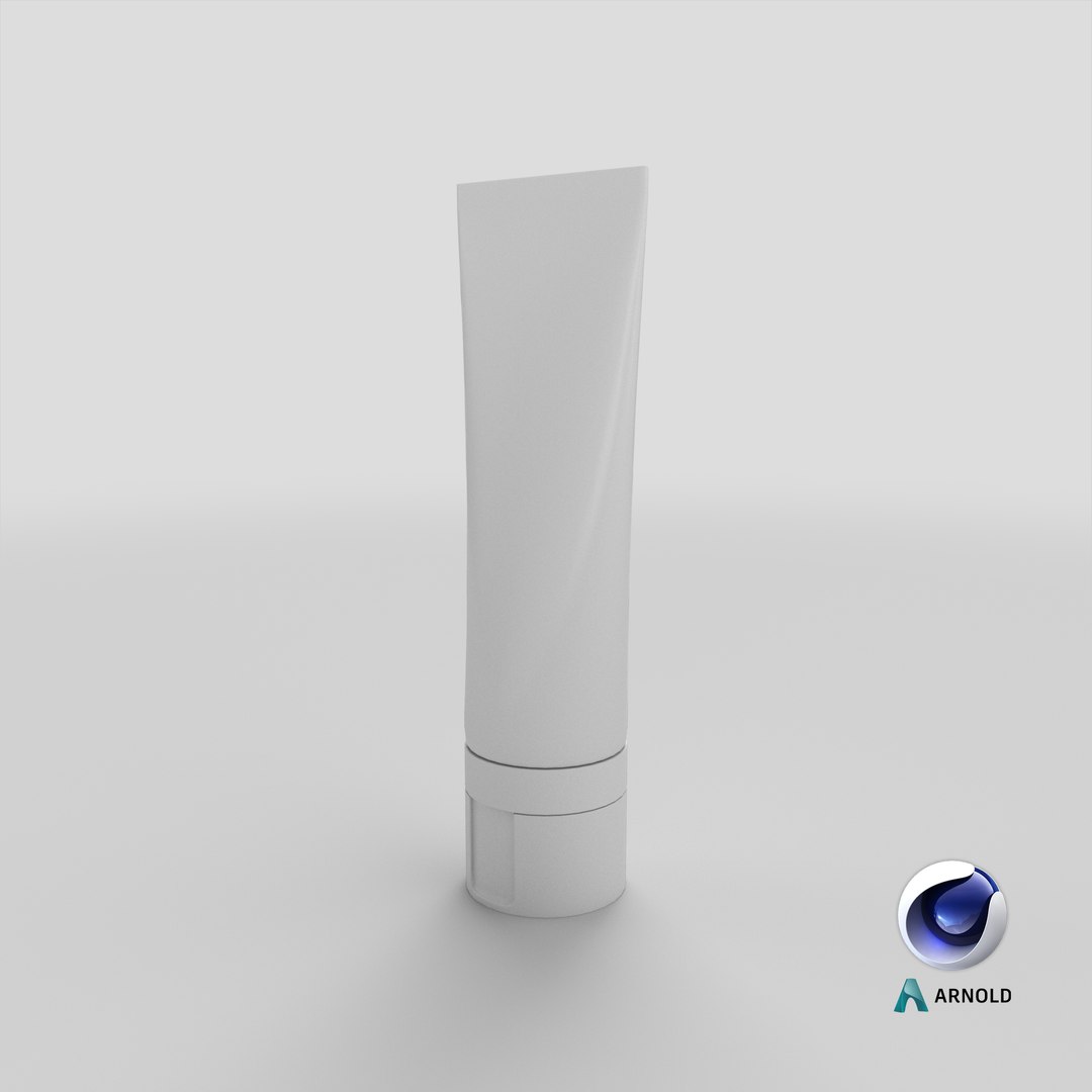 Toothpaste 01 Blank And Generic Label 3D Model - TurboSquid 2013556