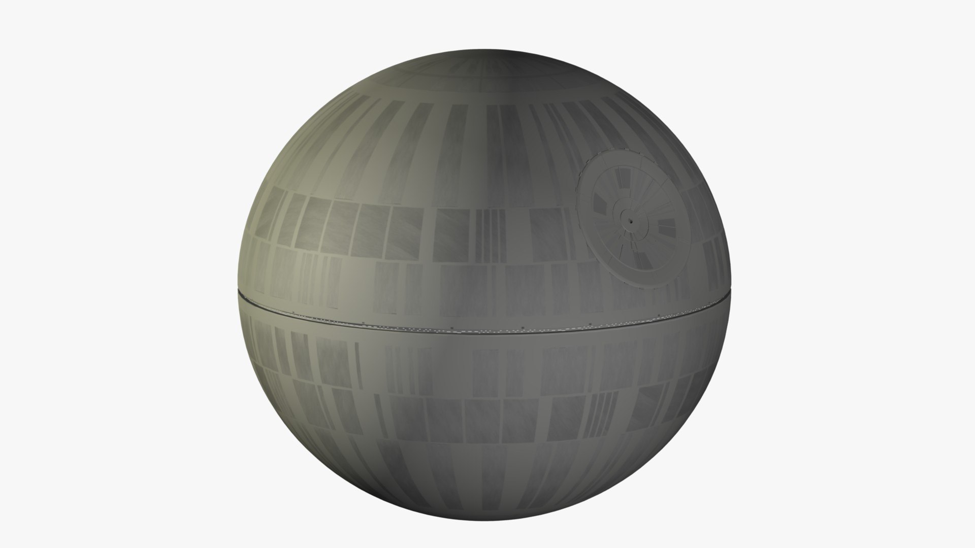 Death Star 3d Model