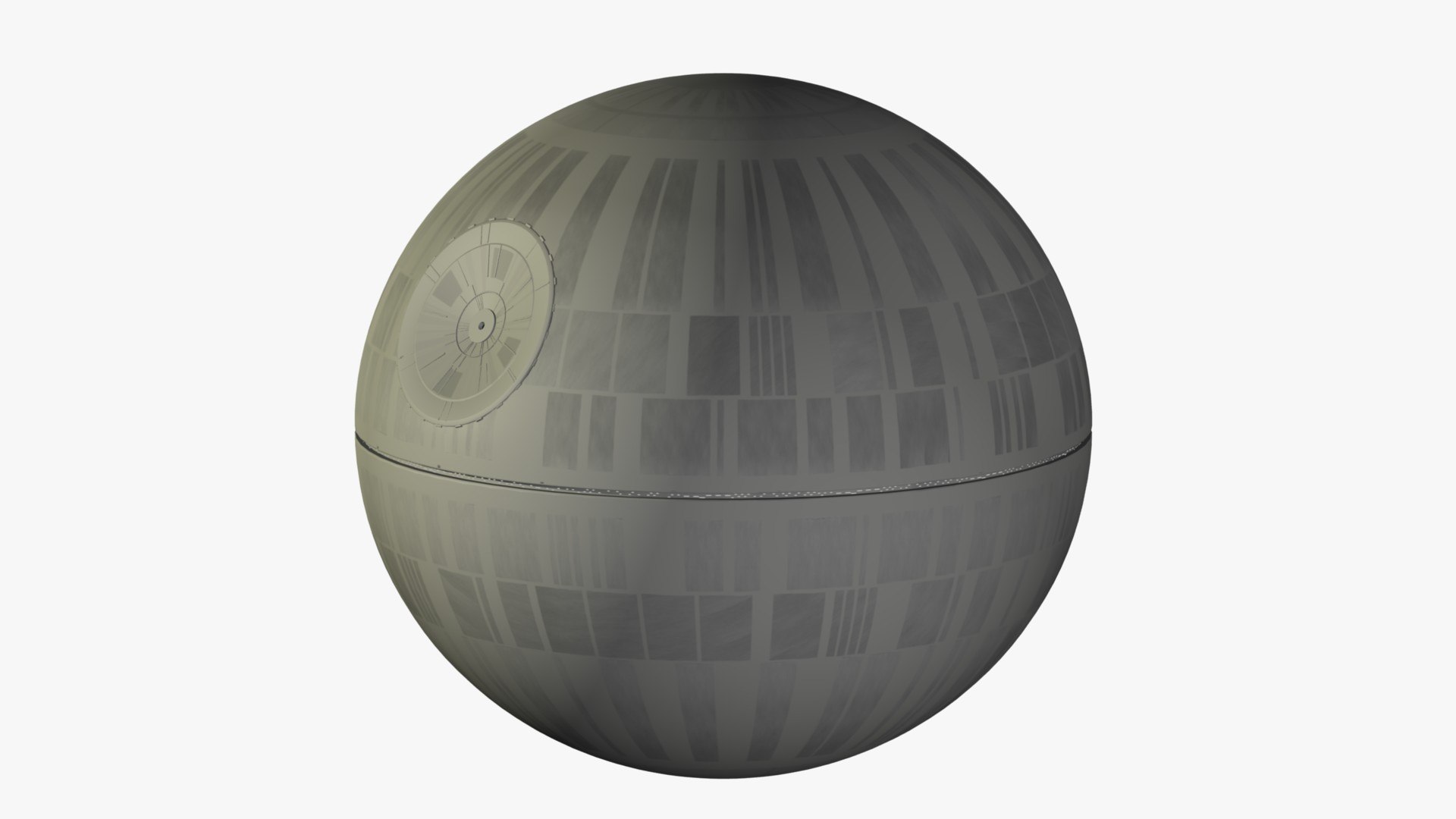 Death Star 3d Model