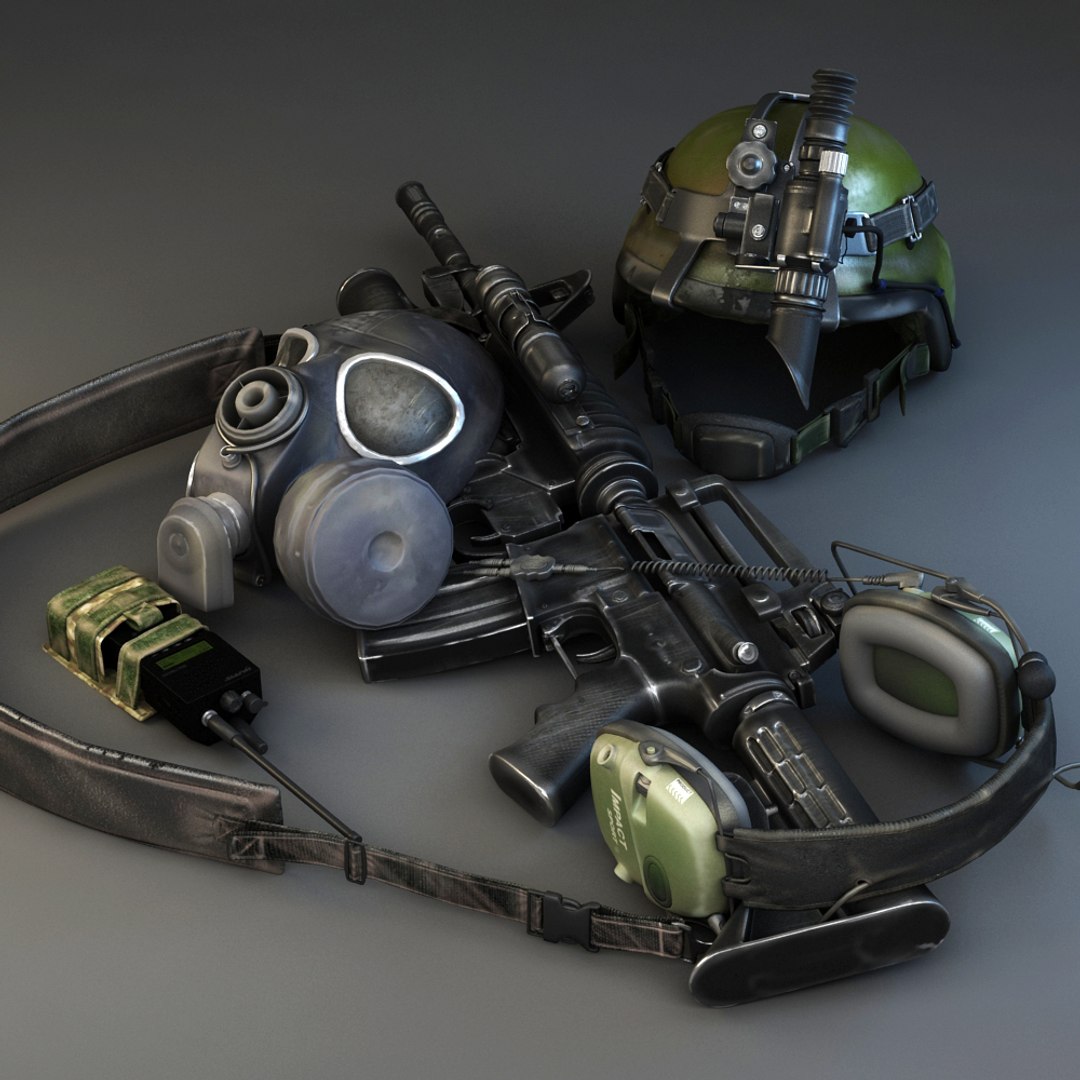 3D Military Model - TurboSquid 1150400