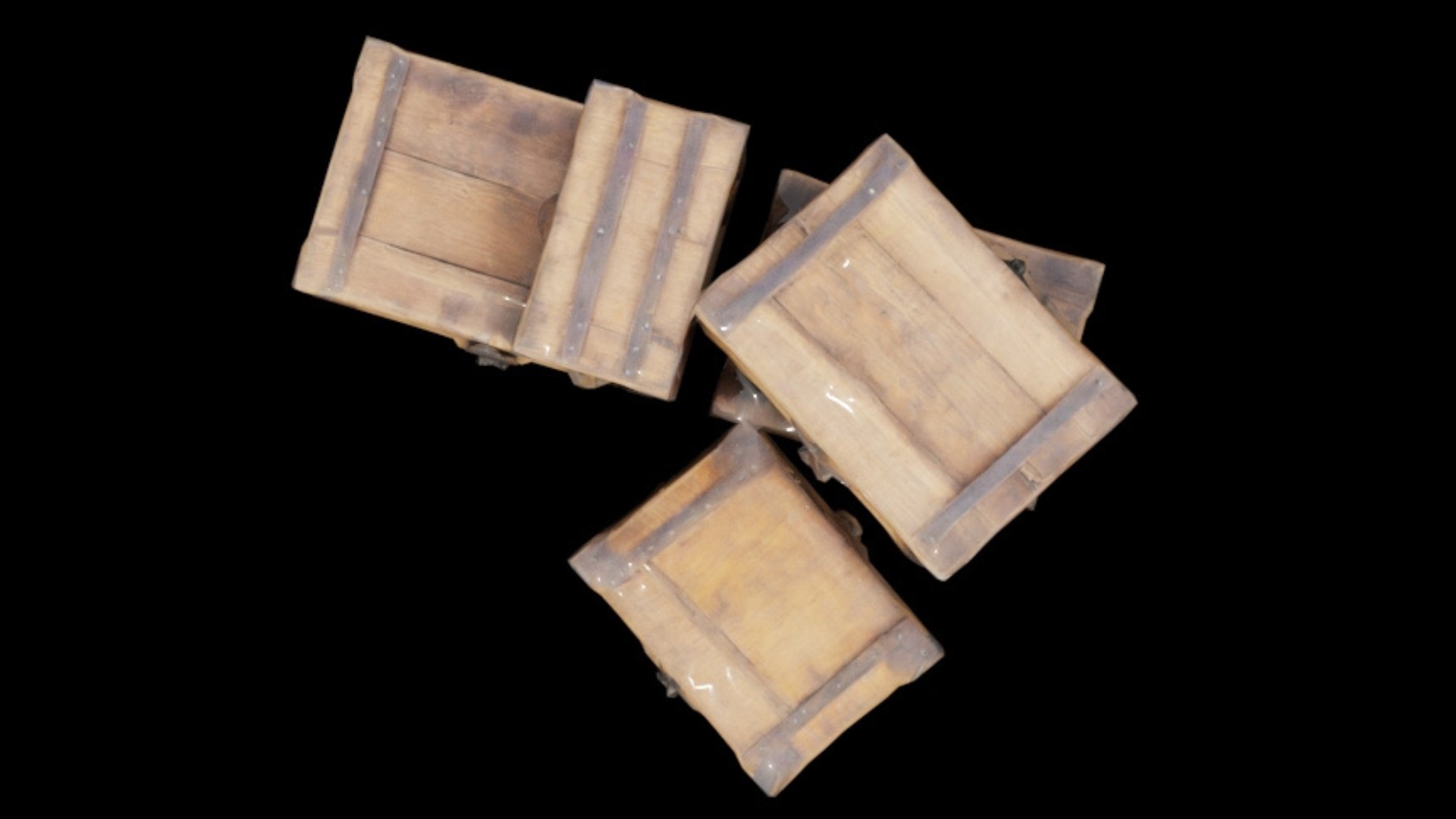 Medieval Boxes 3D Model - TurboSquid 2387559