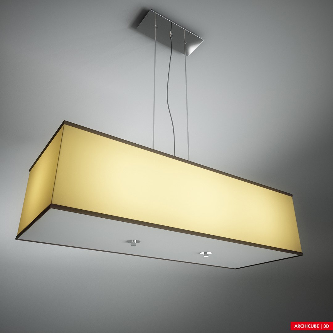 3d Model Of Ceiling Lamp