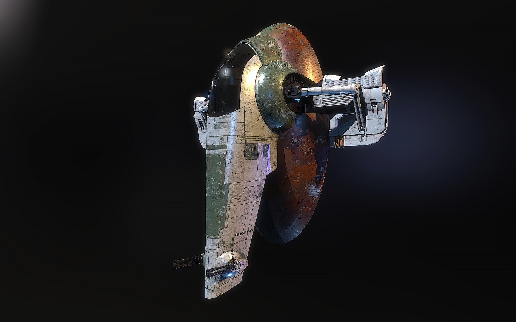 Slave 1 Star Wars 3D - TurboSquid 2373805