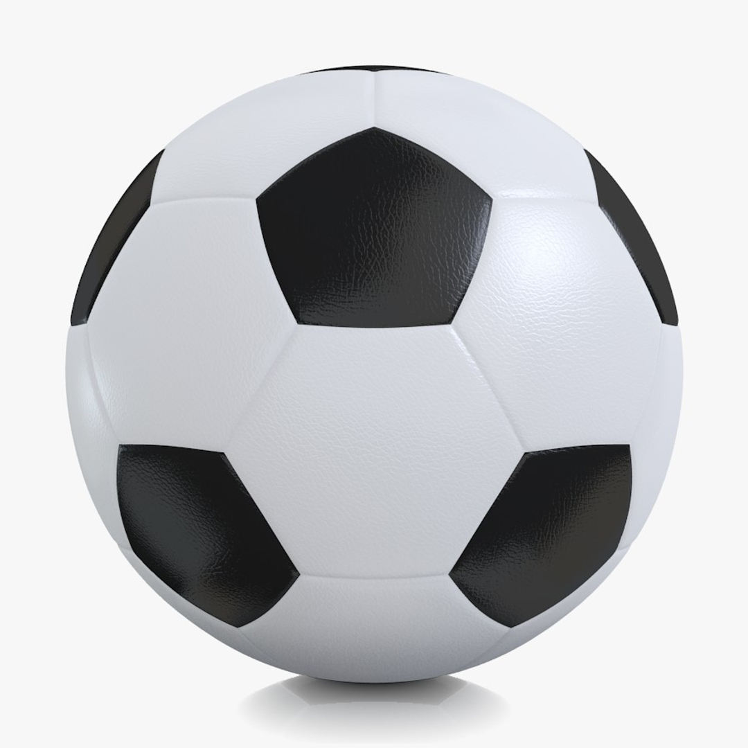 Classic Soccer Football Ball 3d 3ds