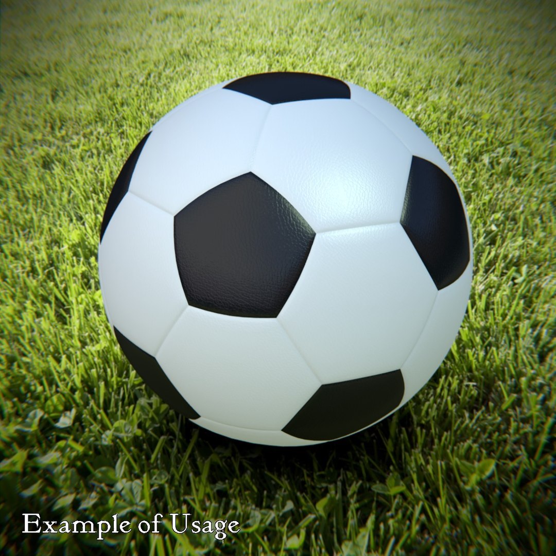 Classic Soccer Football Ball 3d 3ds