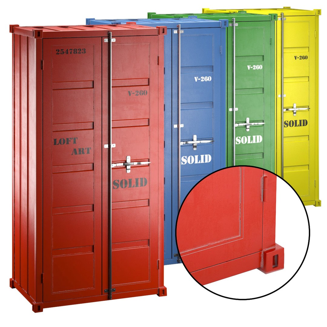 Sea Container Wardrobe 4 Ma