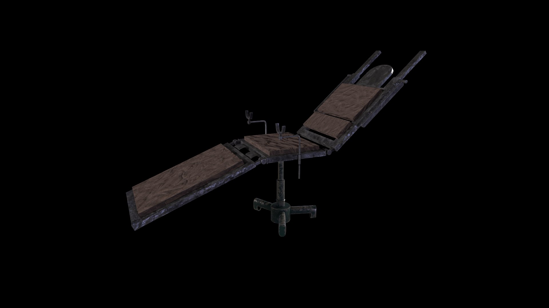 Hospital Stretcher Game Ready Low - Poly Low-poly model - TurboSquid ...