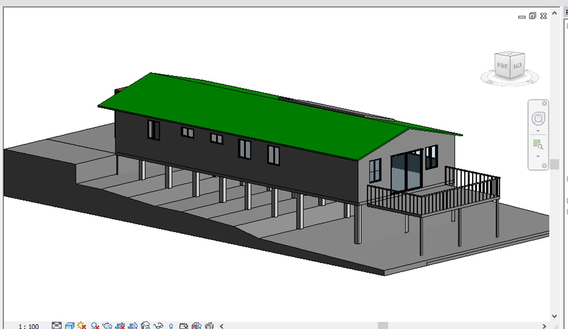 Revit Residential Building Villa 3D Model - TurboSquid 1230543