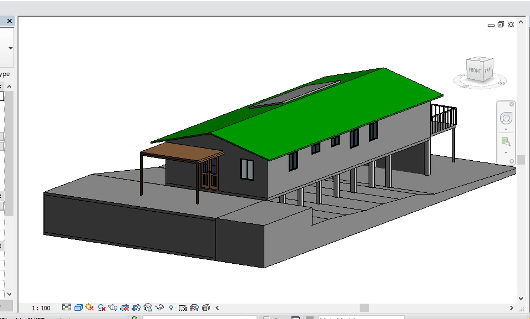 Revit Residential Building Villa 3D Model - TurboSquid 1230543