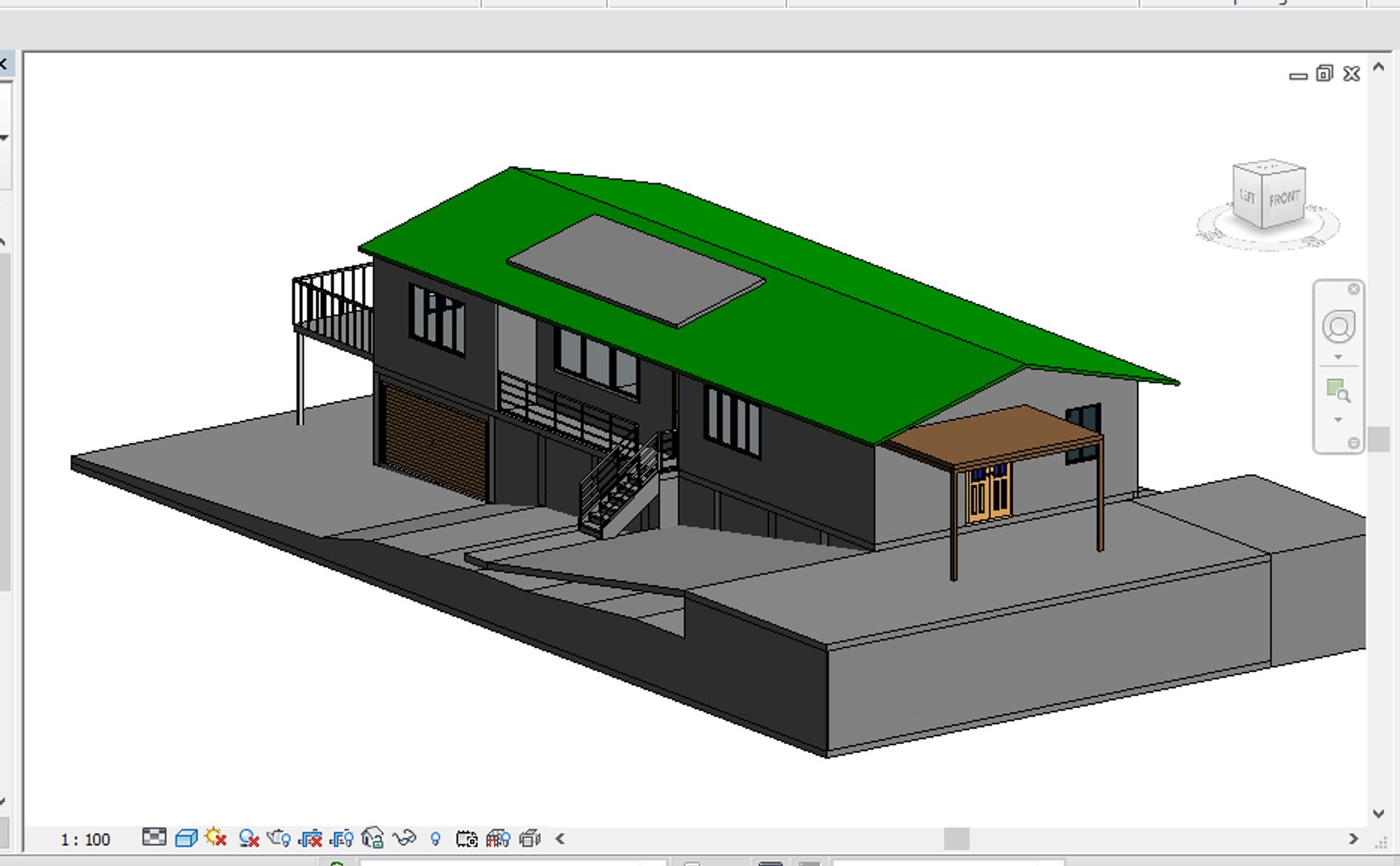 Revit Residential Building Villa 3D Model - TurboSquid 1230543