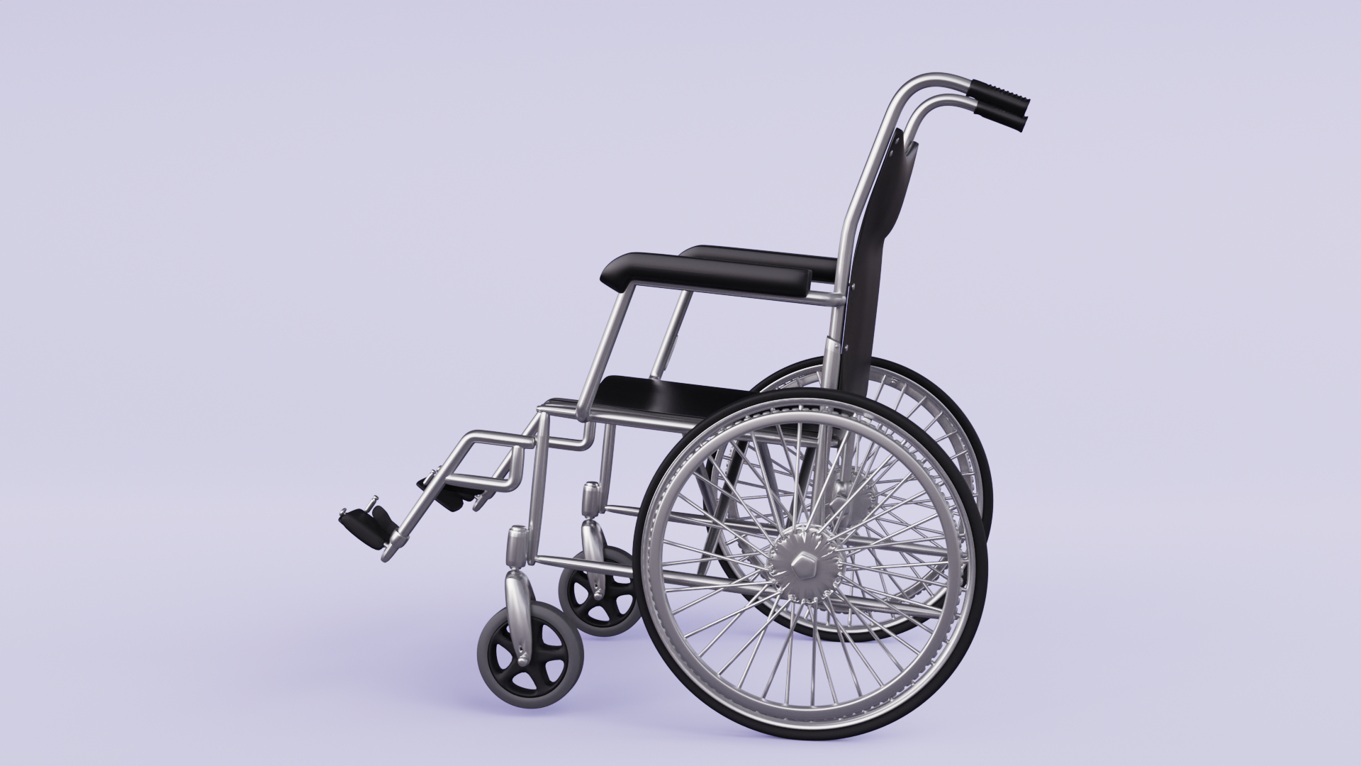 Wheel Chair Model 3D Model - TurboSquid 2056757