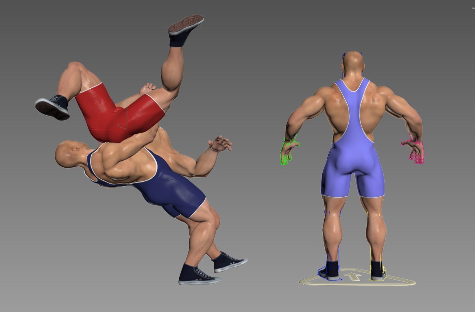 Rig Skin 3D Model - TurboSquid 1473690