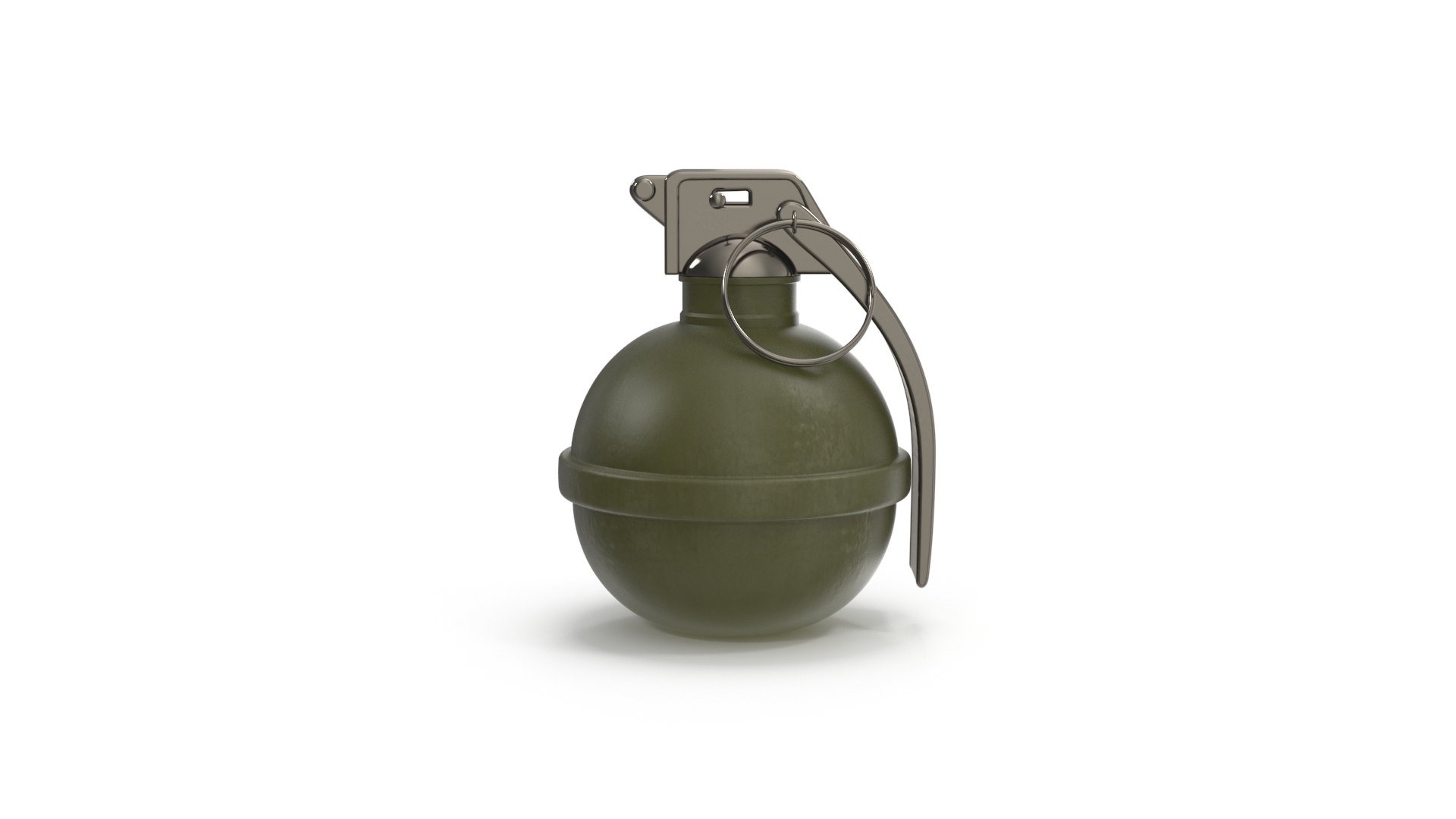 Frag Grenade 3D Model - TurboSquid 2138854