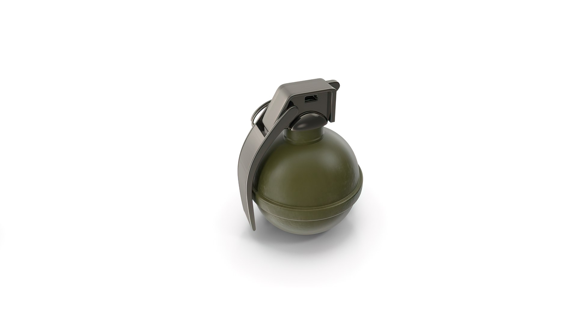 Frag Grenade 3D Model - TurboSquid 2138854