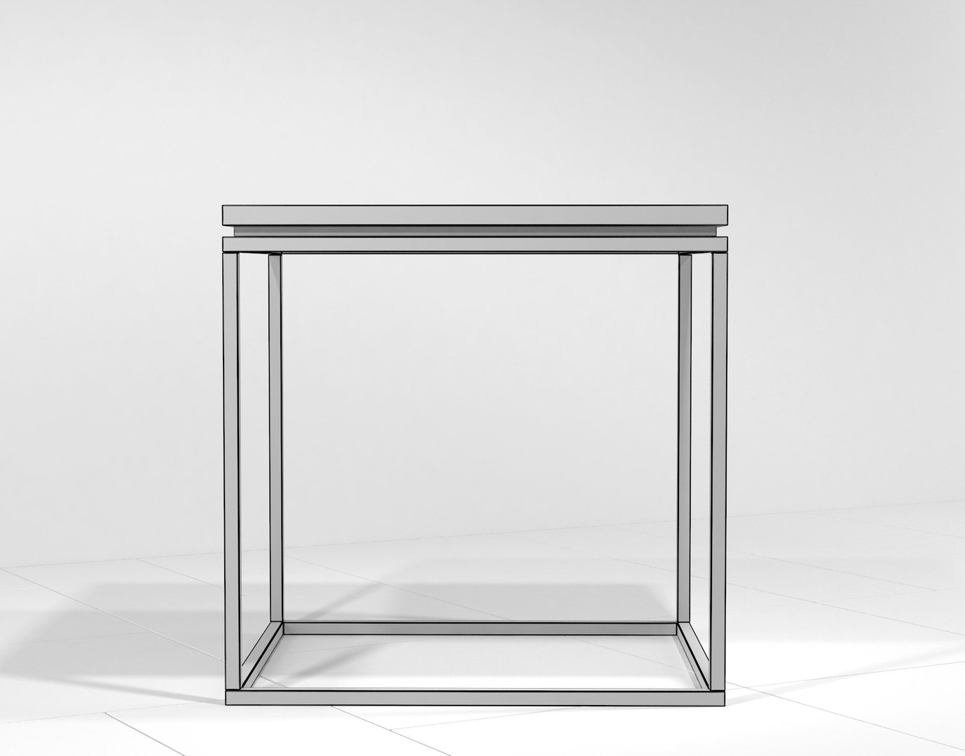 3D Linea End Table Model - TurboSquid 1277792