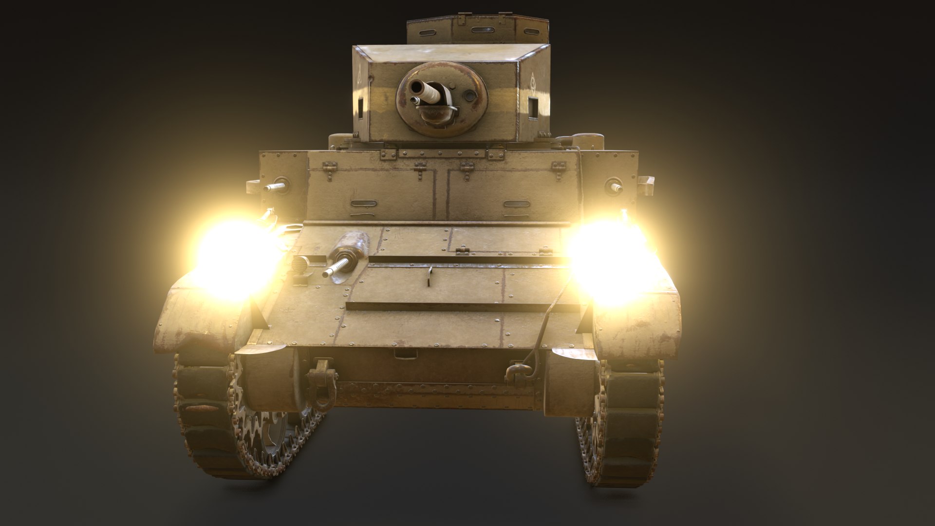 M2 Light Tank 3D Model - TurboSquid 1385133