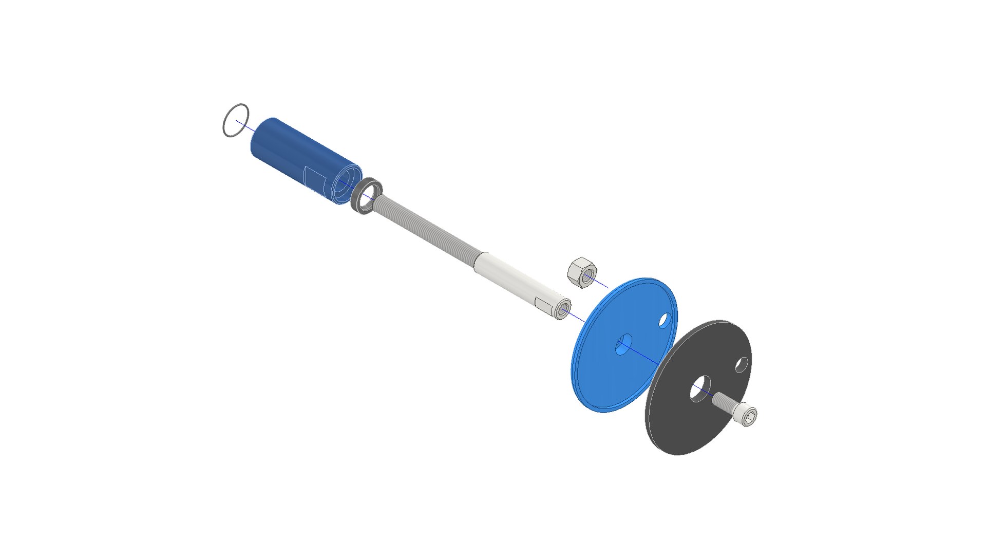 3D Hygienic leveling feet 1 model - TurboSquid 1935580