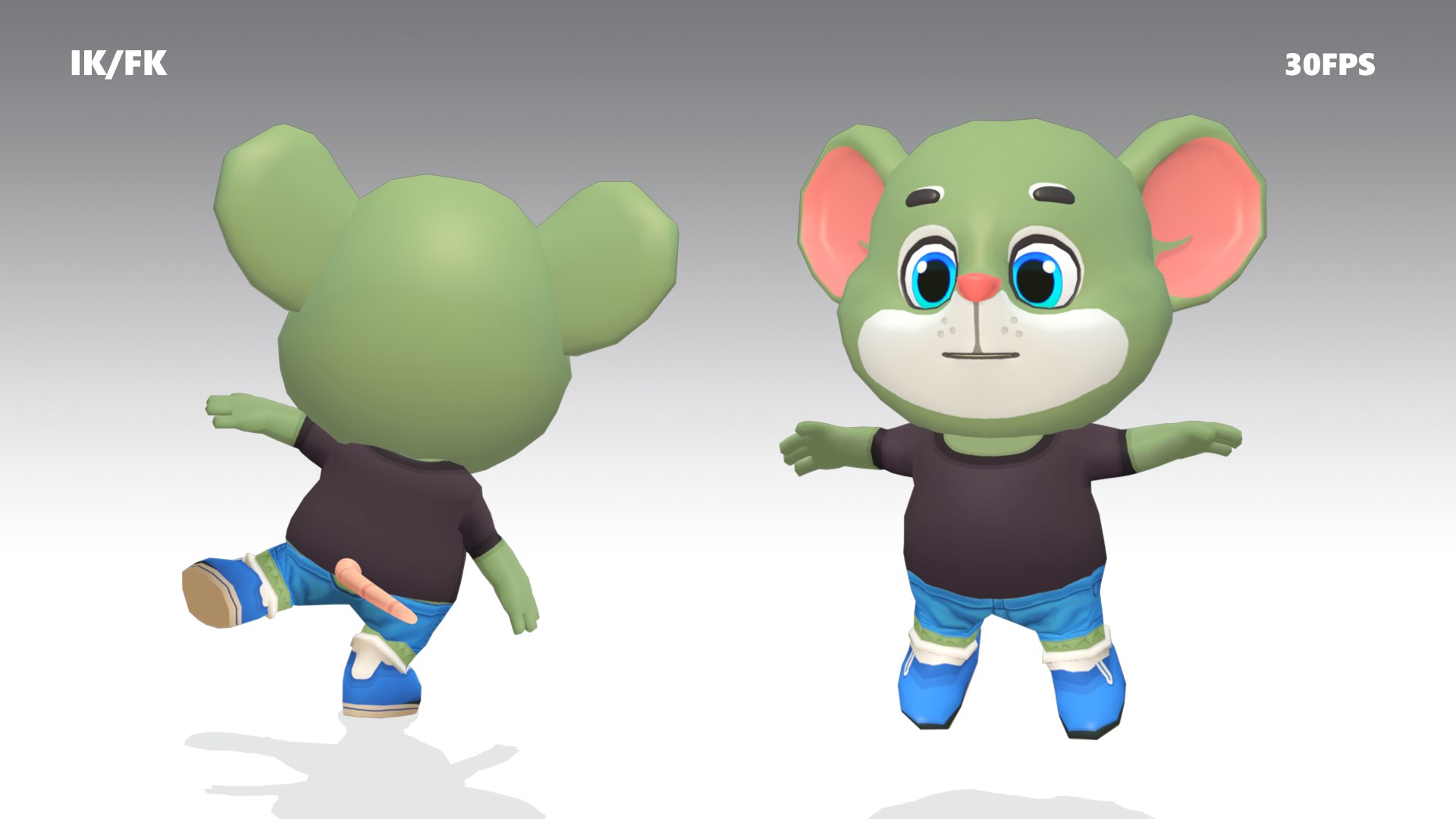 3D Mouse Rat Rodent Character Games Model - TurboSquid 1694262