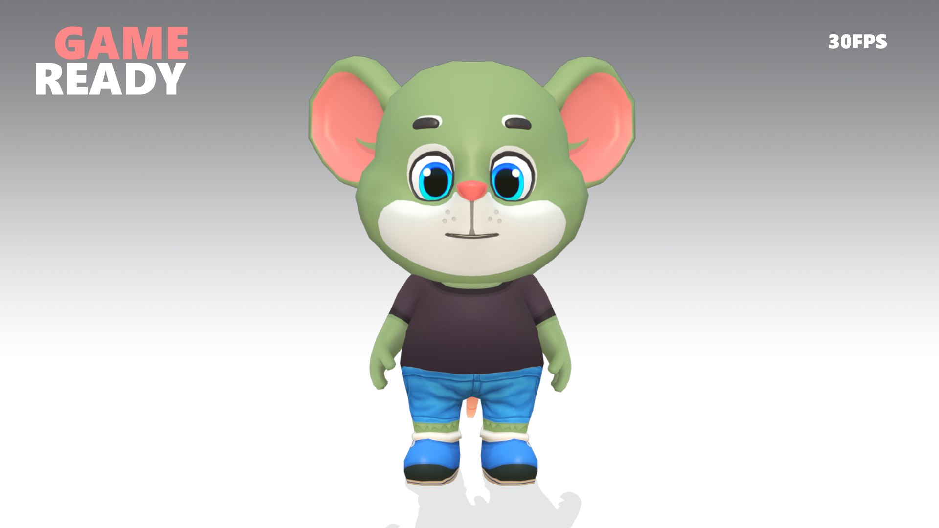 3D Mouse Rat Rodent Character Games Model - TurboSquid 1694262