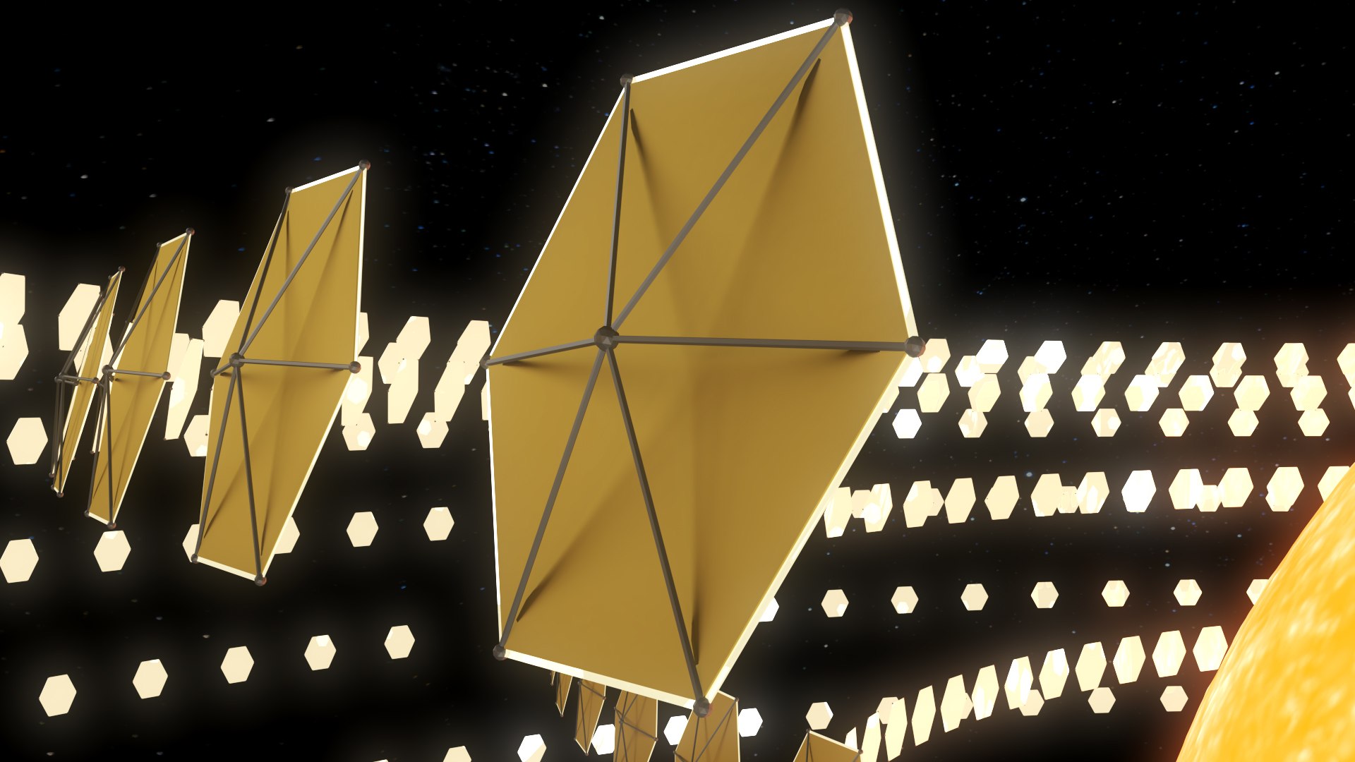 Dyson Swarm 3D Model - TurboSquid 1369830