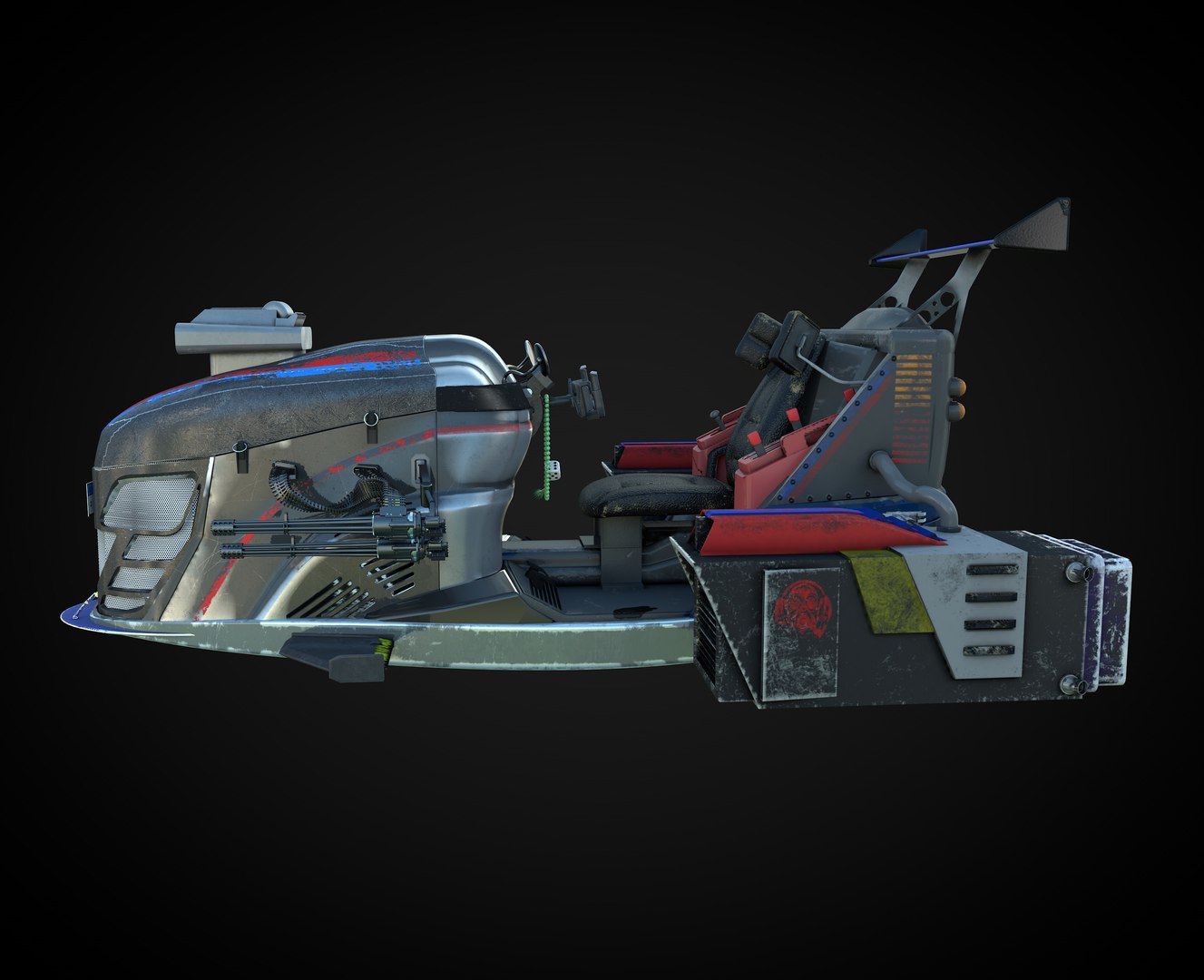 Fantasy Jet Moto 3D - TurboSquid 1194741