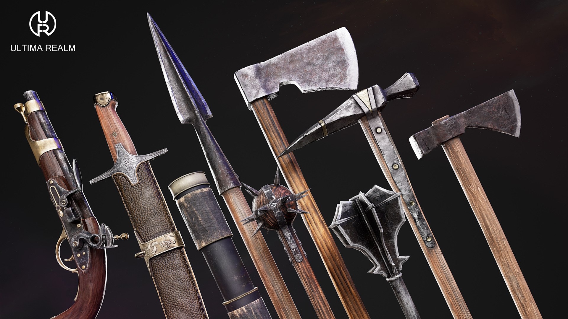 Medieval Weapon Pack Model - TurboSquid 2131853