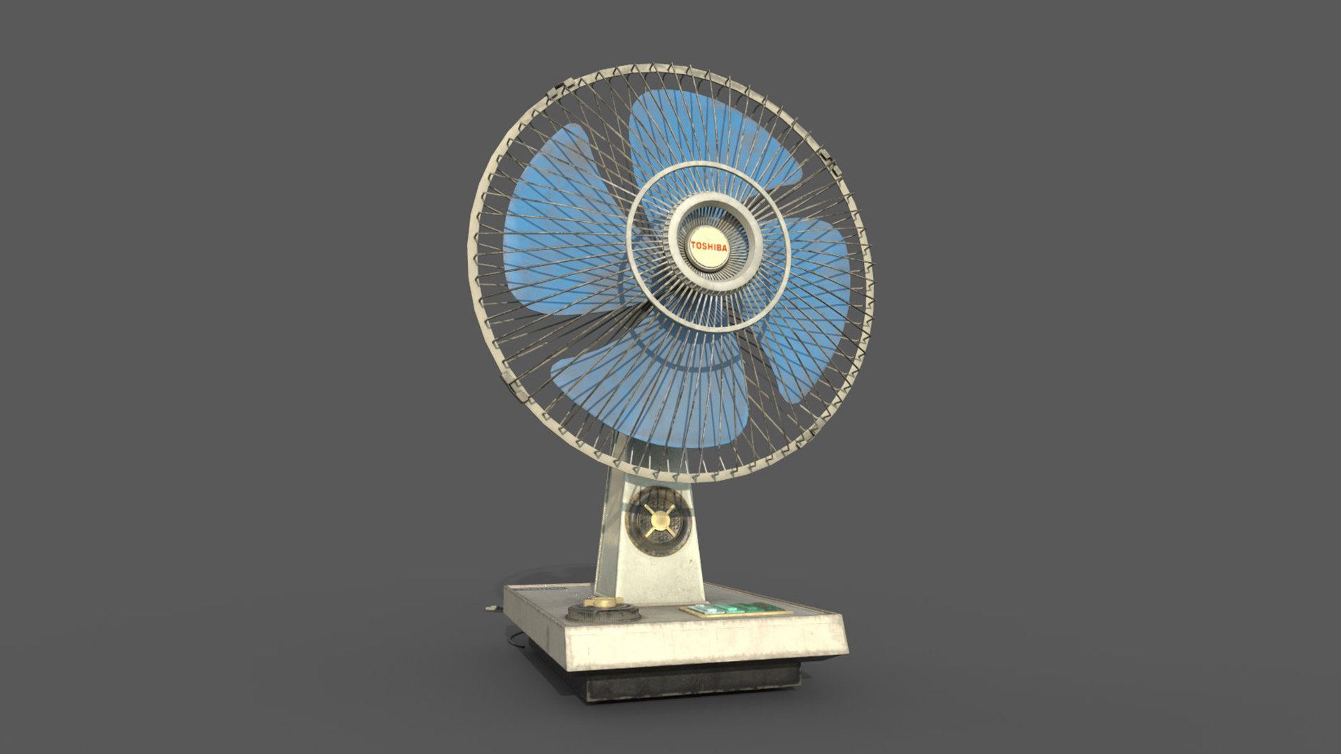 Table Fan Model - TurboSquid 2077769