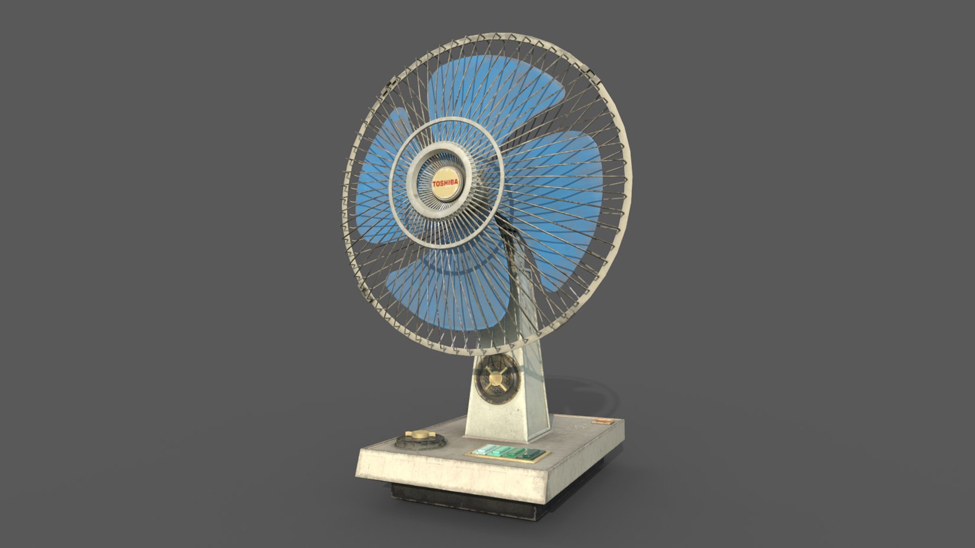 Table Fan Model - TurboSquid 2077769