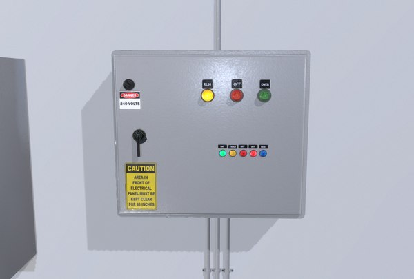 Control panels 3D model - TurboSquid 1497414