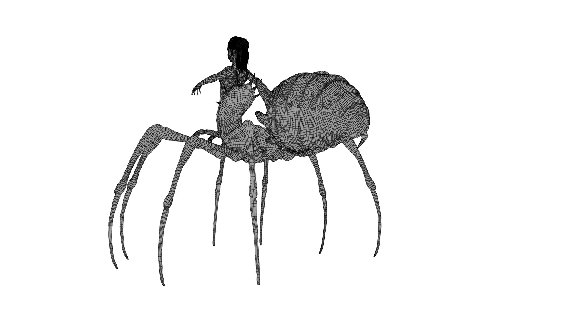 Spider Queen model - TurboSquid 1849465