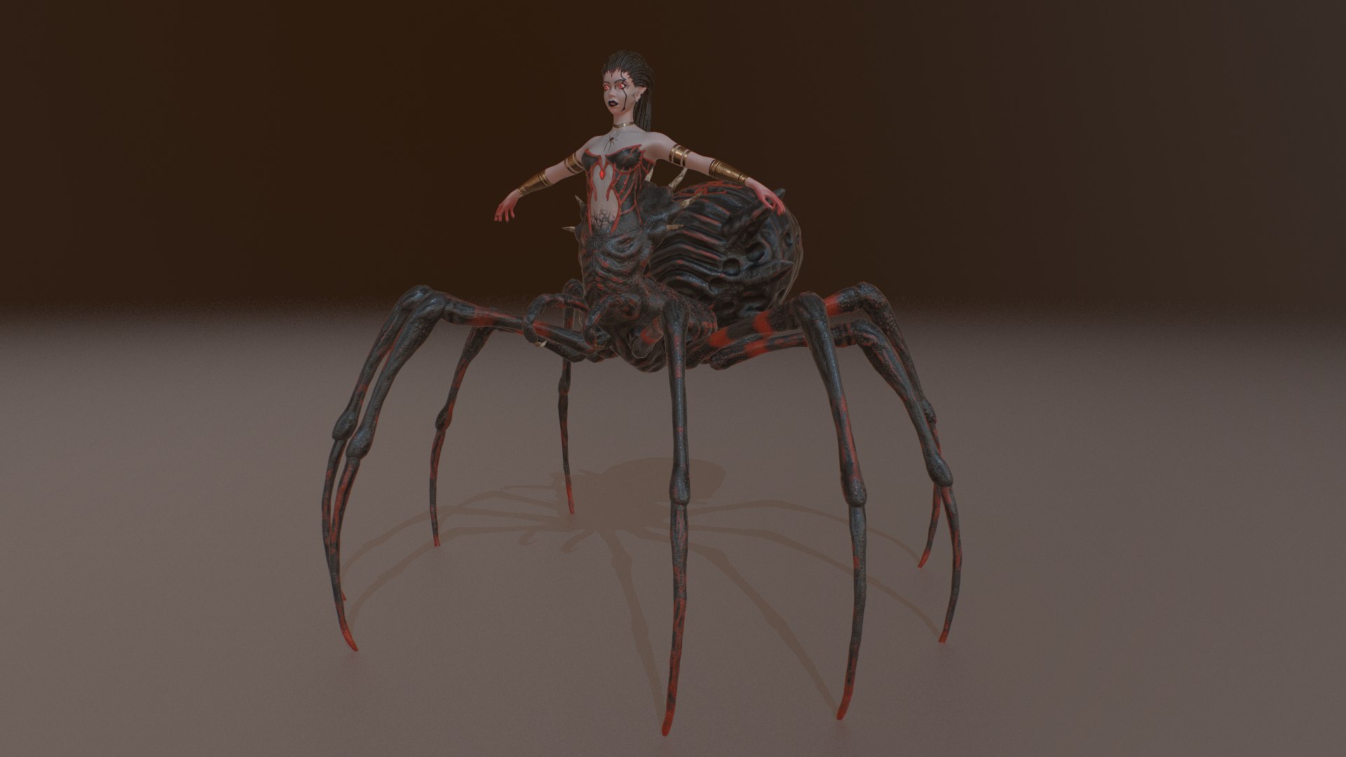 Spider Queen Model - TurboSquid 1849465