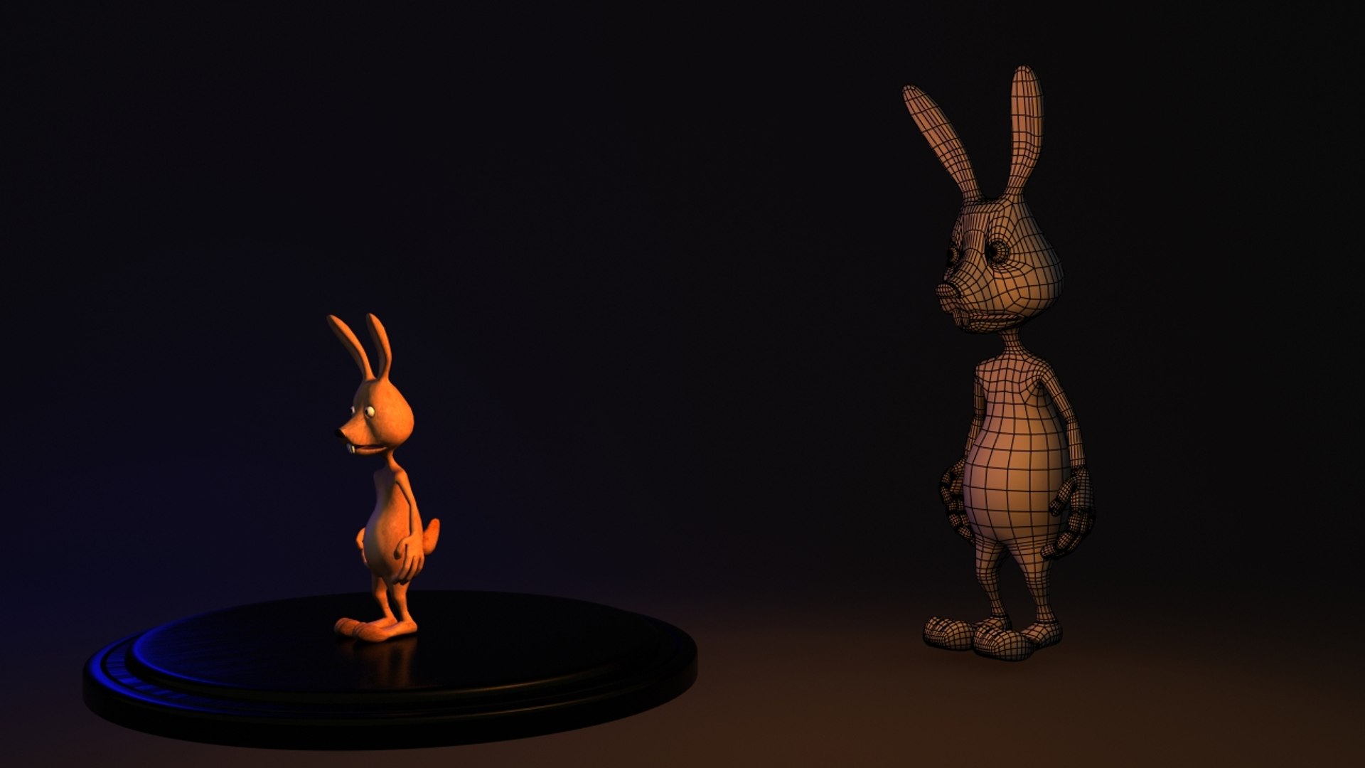 Max Rabbit Character Rigged