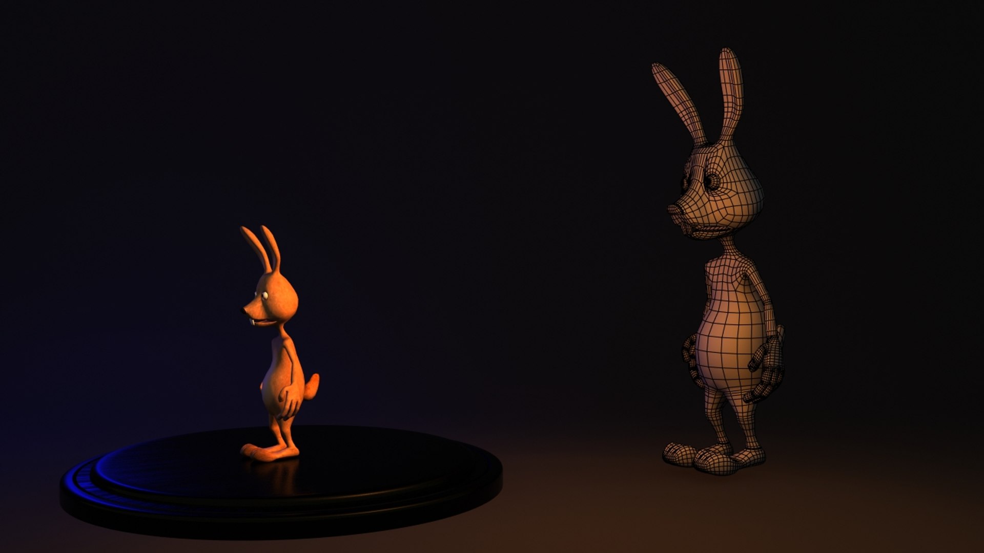 Max Rabbit Character Rigged