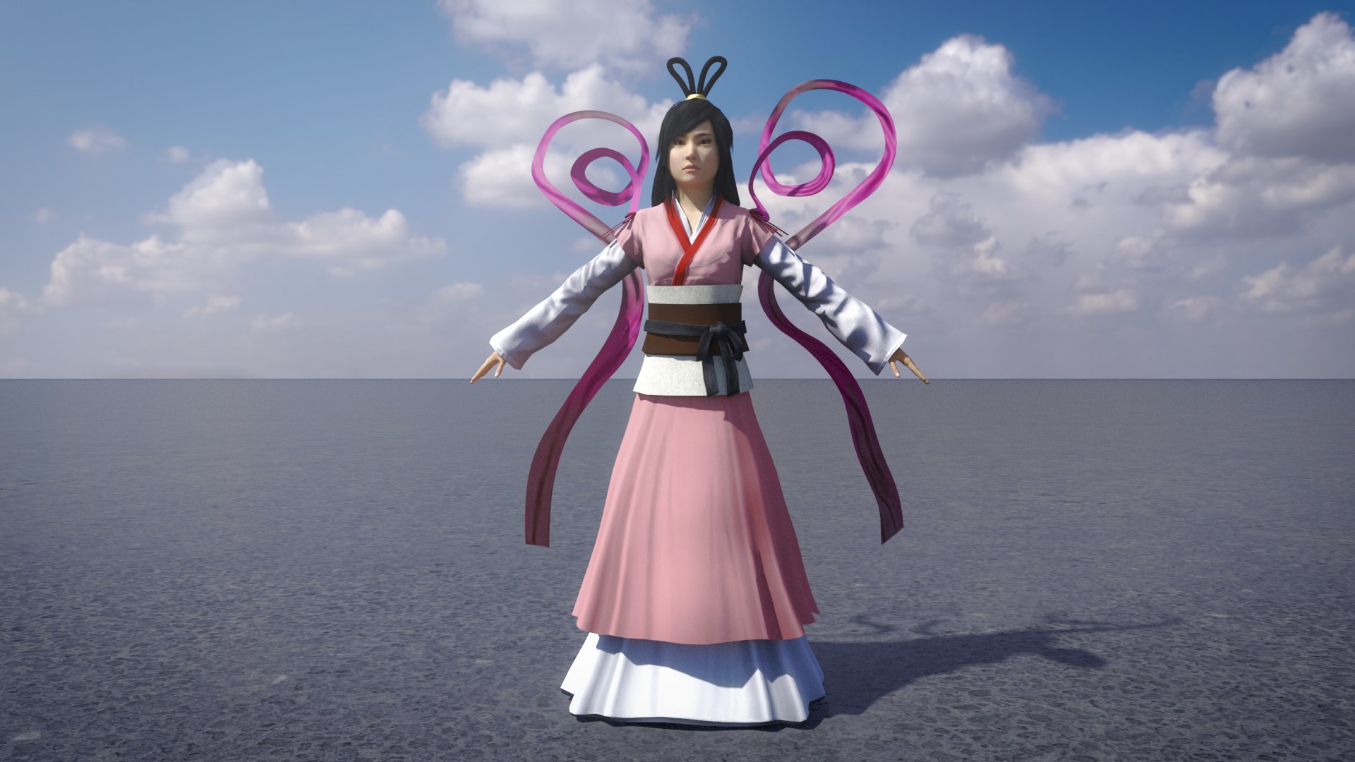 3D Chang Goddess Of The Moon Model - TurboSquid 2302342
