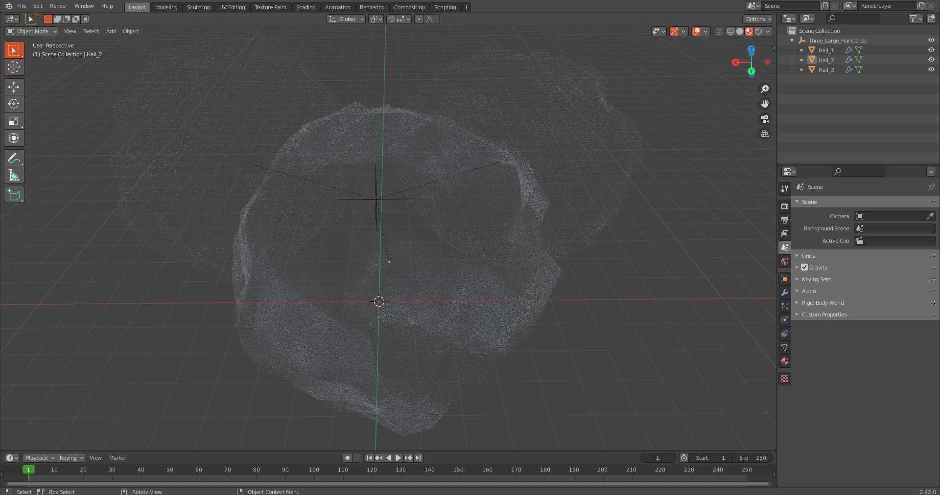 Three Large Hailstones 3D Model - TurboSquid 2152662