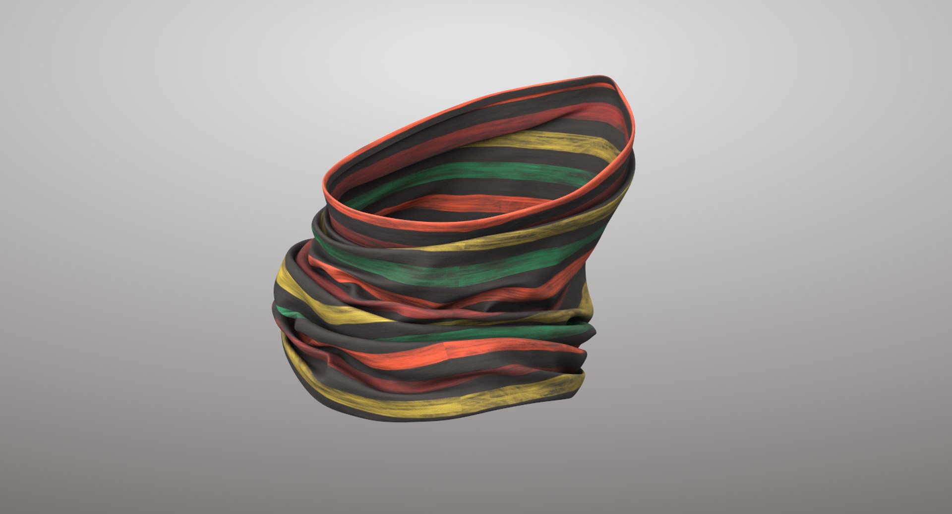 3D model realistic pbr bandana 01 - TurboSquid 1362443