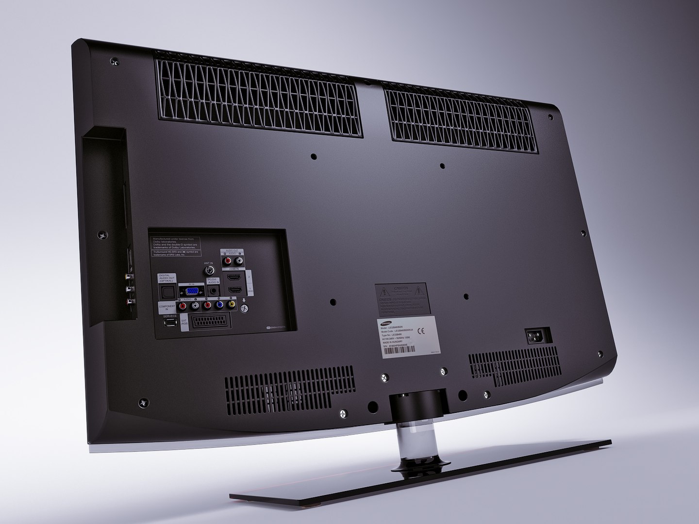 Tv Lcd Samsung Le32b460b2w 3d Model