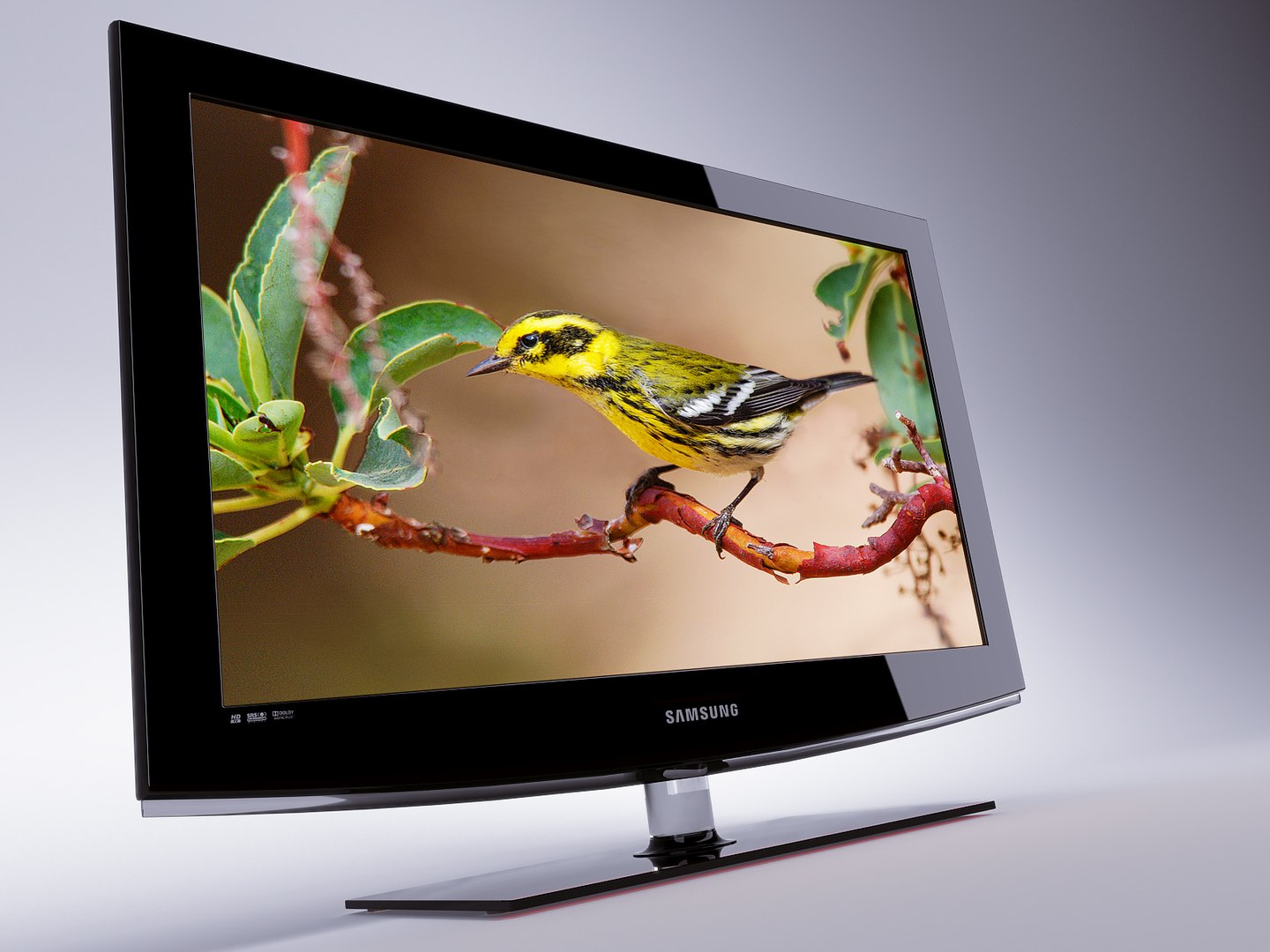 Tv Lcd Samsung Le32b460b2w 3d Model