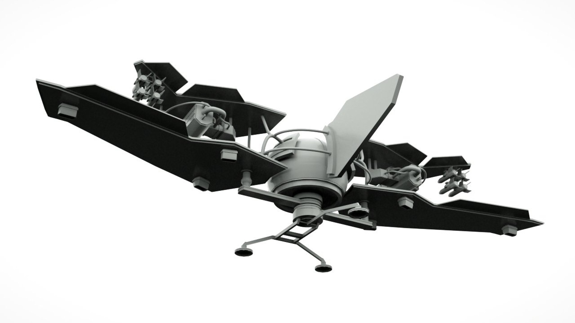 3d Aircraft V-tron 3000 Model