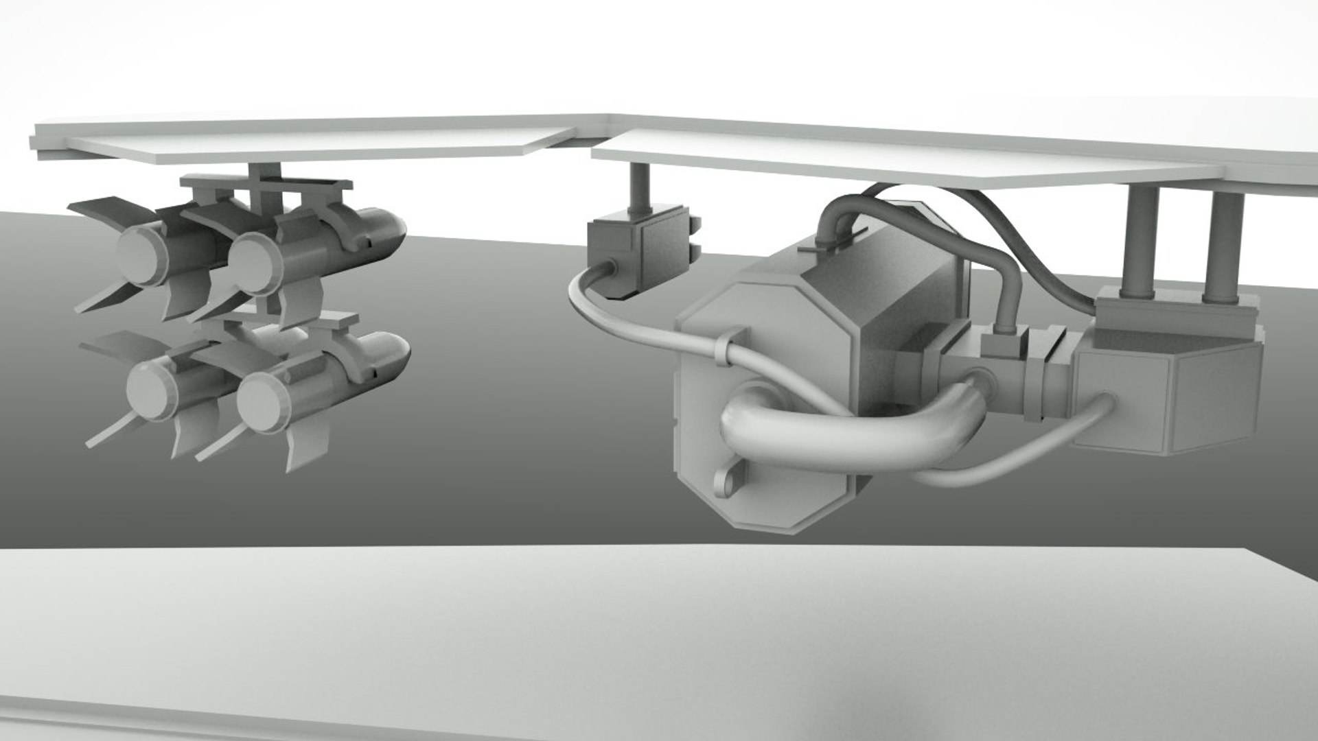 3d Aircraft V-tron 3000 Model