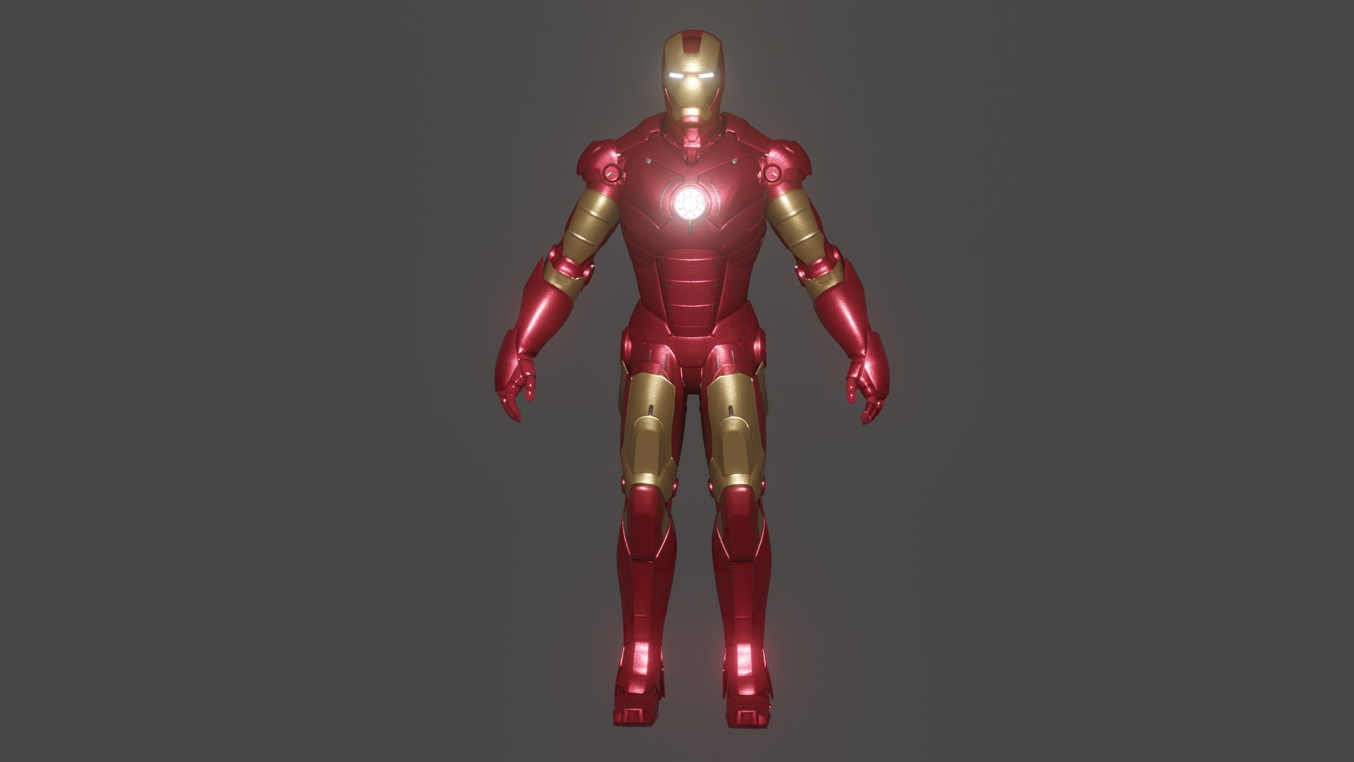 Iron Man 3D Model - TurboSquid 2243198