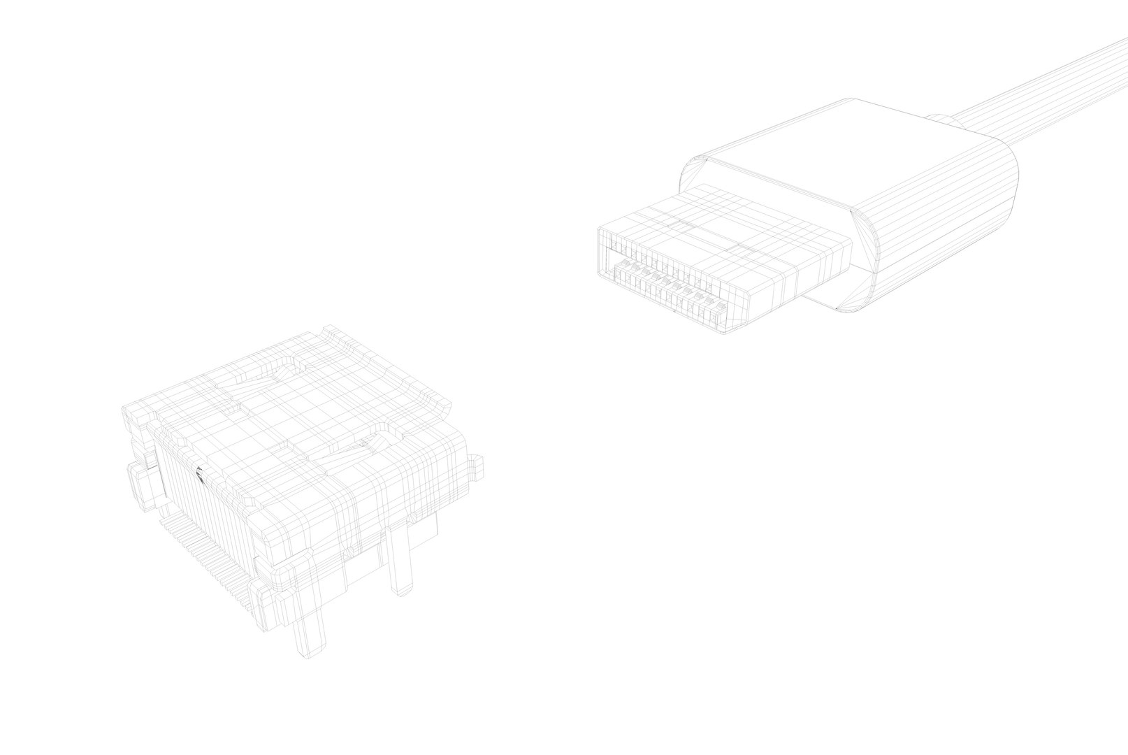 Connector Display Model - TurboSquid 1276672